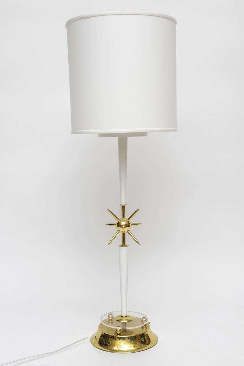 Vintage Sputnik, Atomic-Style Table Lamp For Sale at 1stDibs