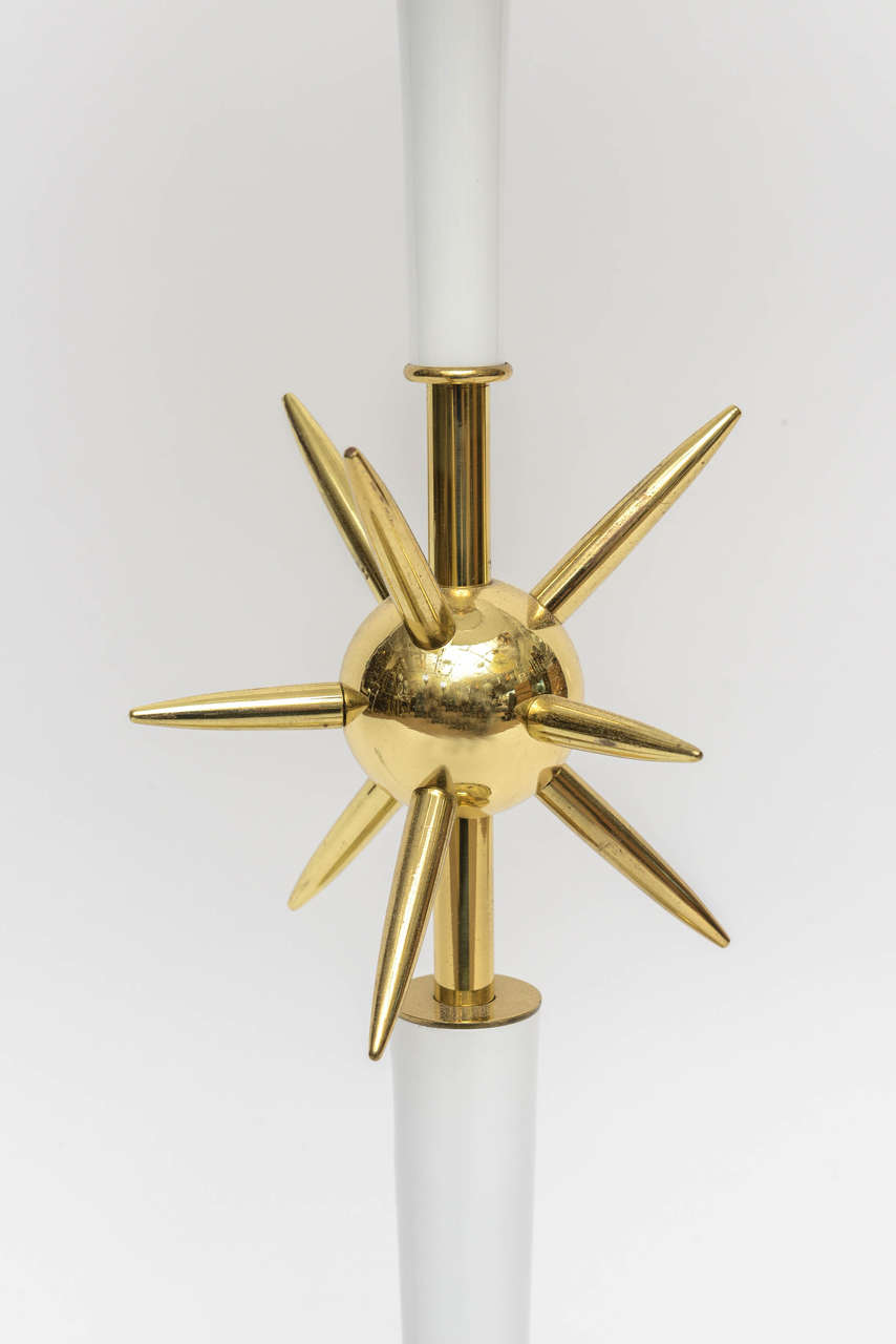 Vintage Sputnik, Atomic-Style Table Lamp For Sale at 1stDibs