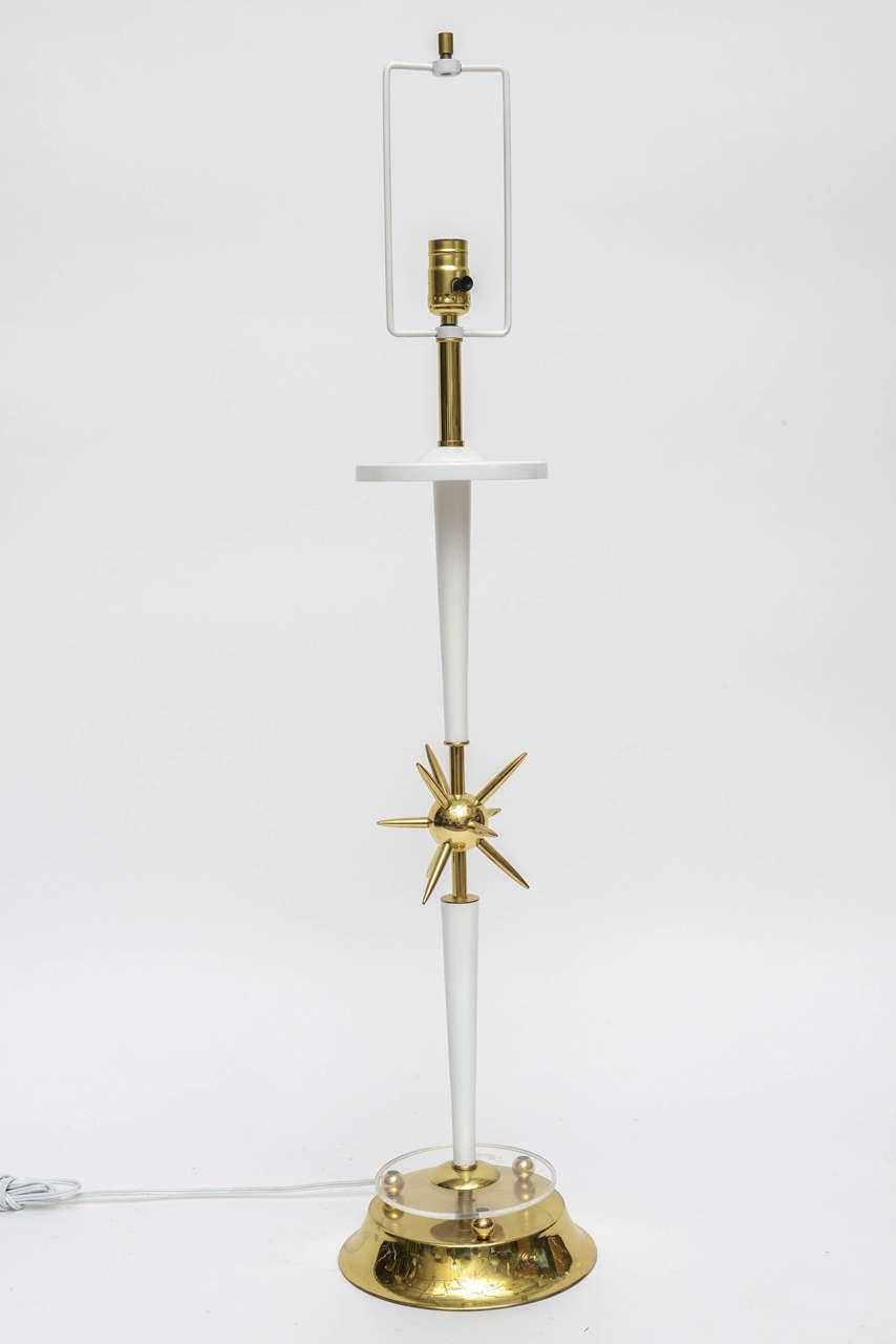 Vintage Sputnik, Atomic-Style Table Lamp For Sale at 1stDibs