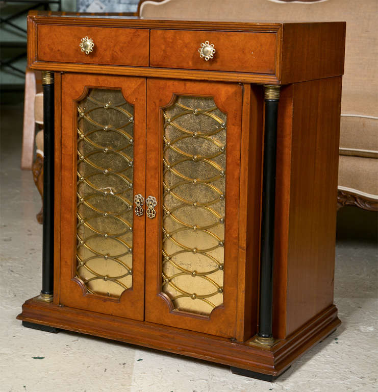 Pair of Regency Style Cabinets at 1stDibs