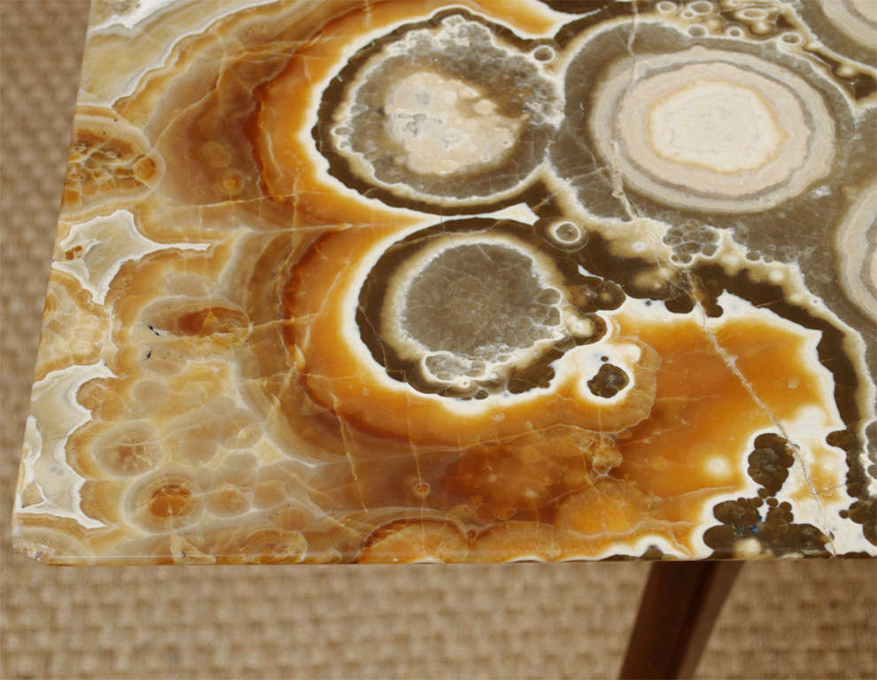 Italian Agate Top Dining Table at 1stDibs