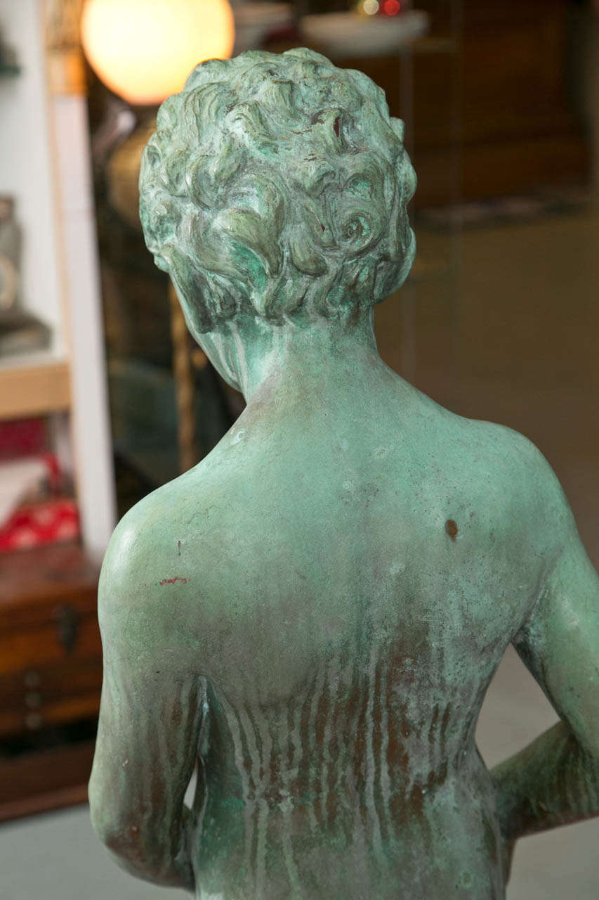Bronze Fountain - Pee Pee Boy at 1stDibs | boy peeing statue for sale, peeing boy fountain for ...