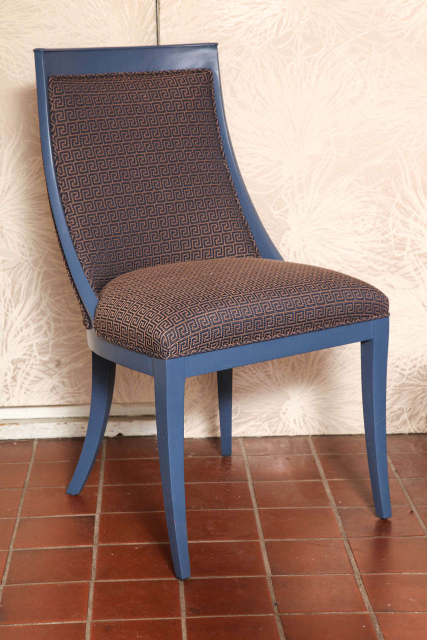 Greek Key Art Deco Chair For Sale at 1stDibs