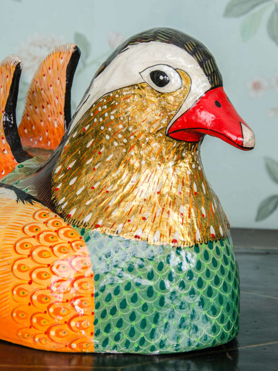 Large Paper mache Scuplture of a Duck by Sergio Bustamante at 1stDibs