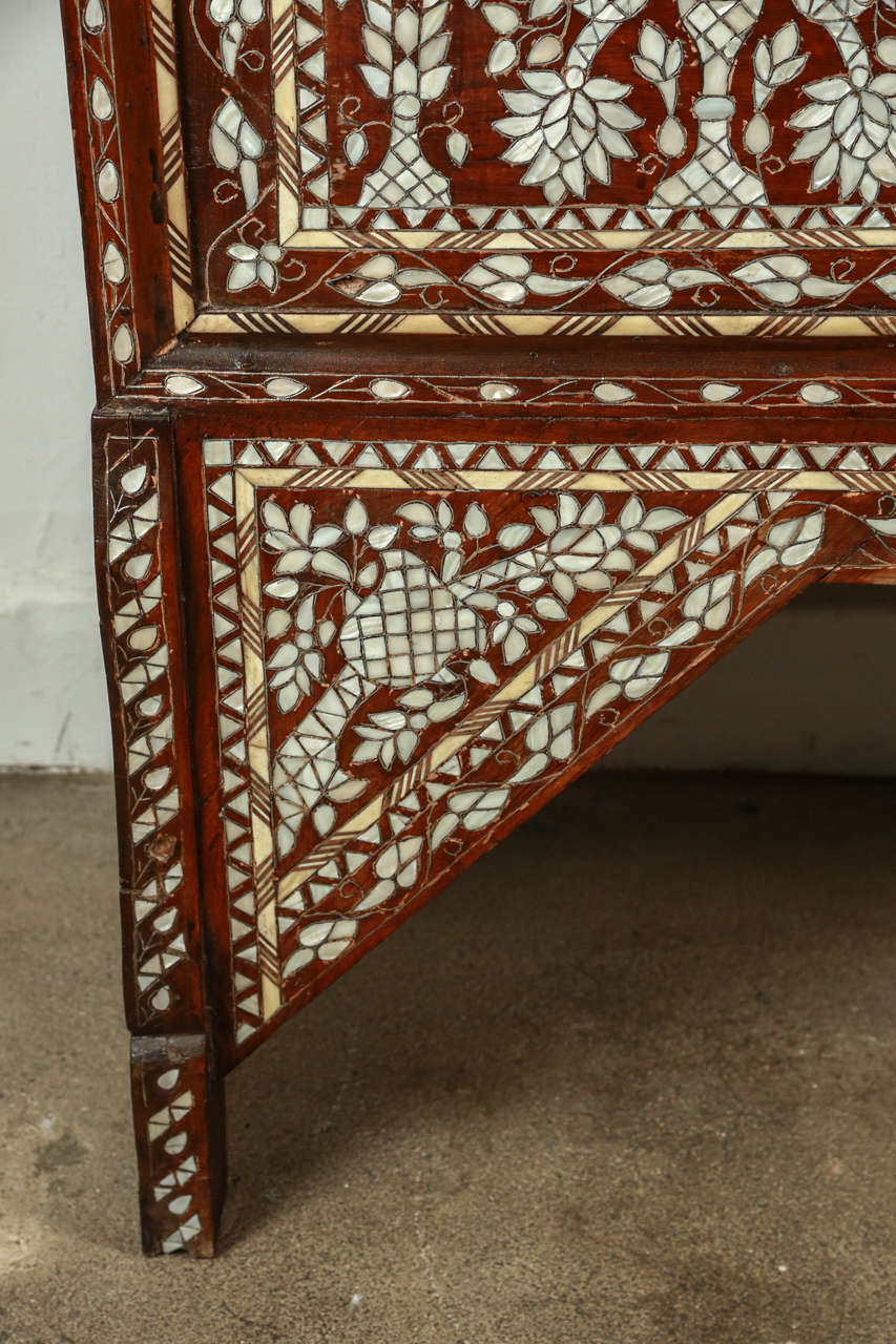 19th Century Syrian Mosaic Wedding Trunk at 1stDibs | syrian mosaic ...