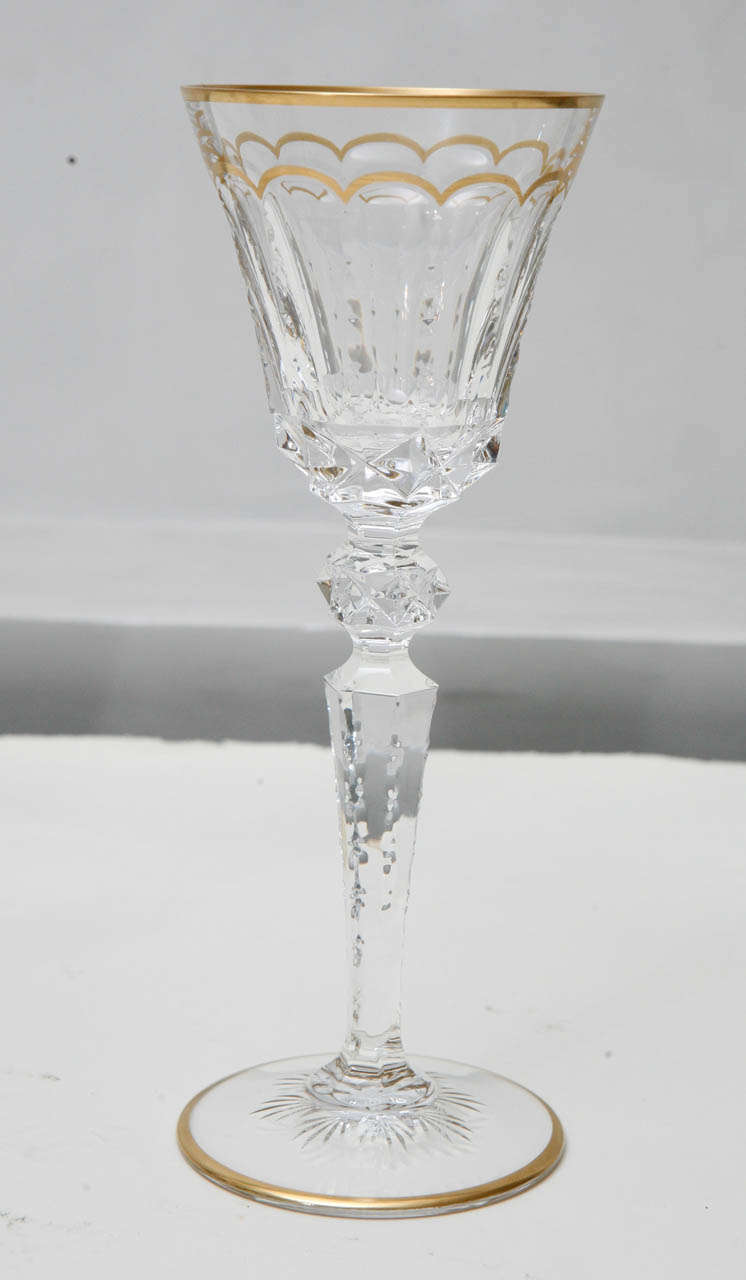 Saint-Louis set of 175 Cut Crystal Glasses For Sale at 1stDibs ...