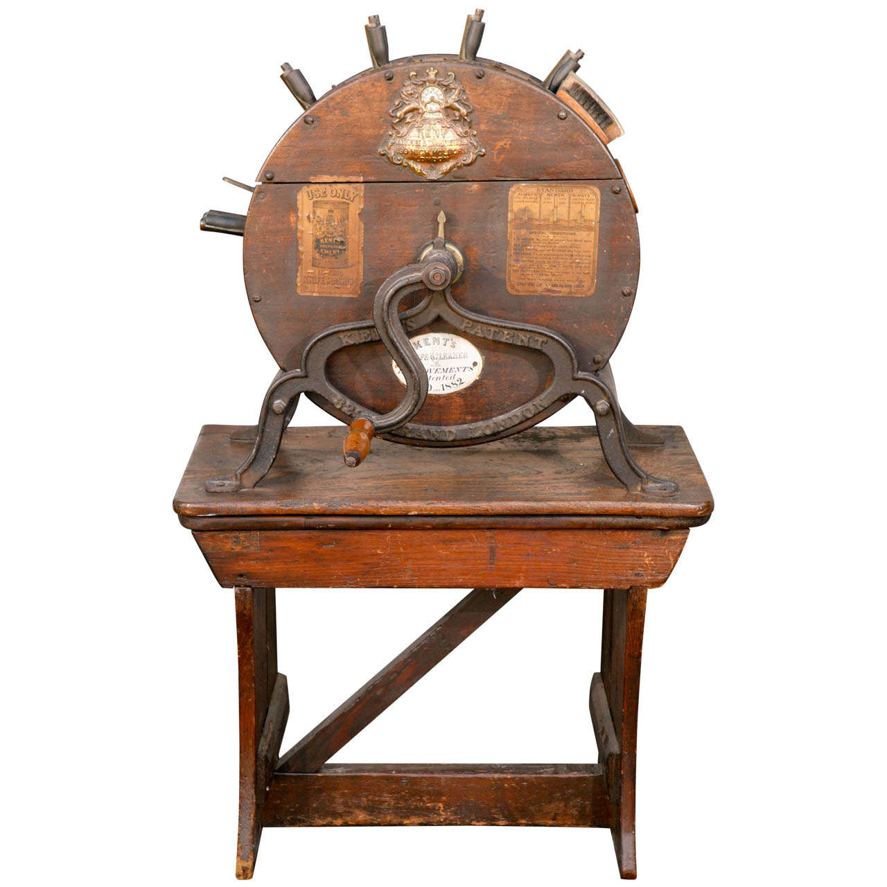 Collector's Item Historic 19th Century English Knife Cleaner For Sale ...