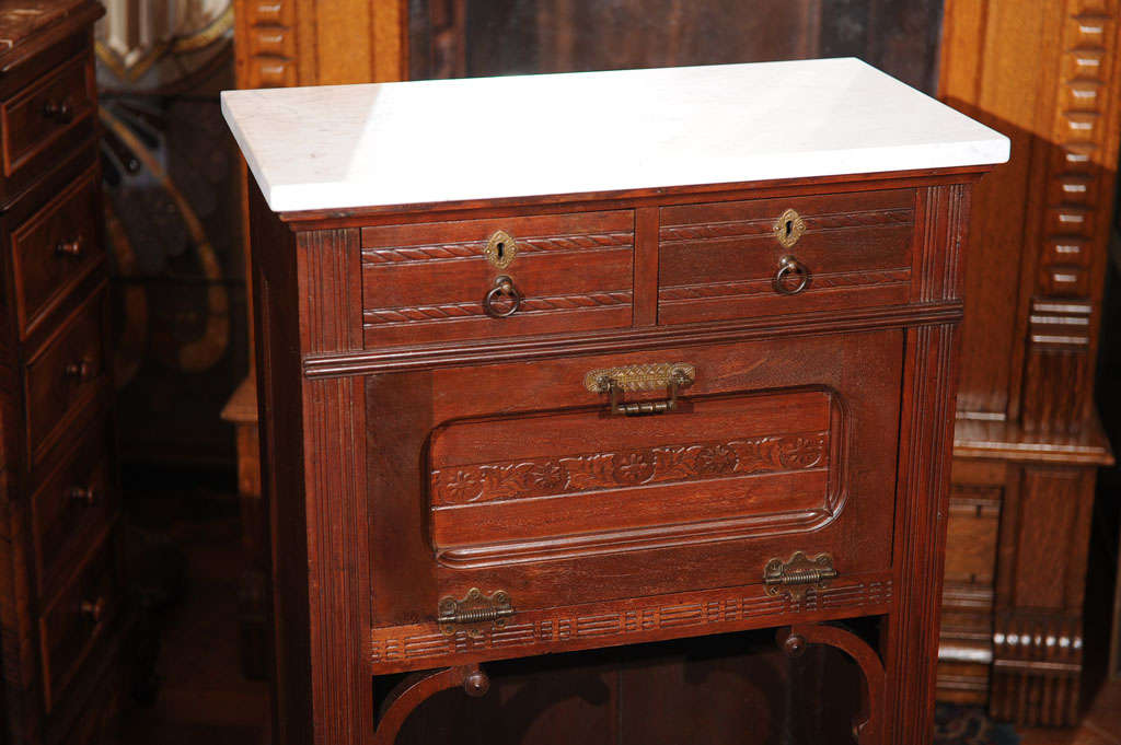 Victorian Barber Shop Stand at 1stDibs | antique barber shop cabinets ...