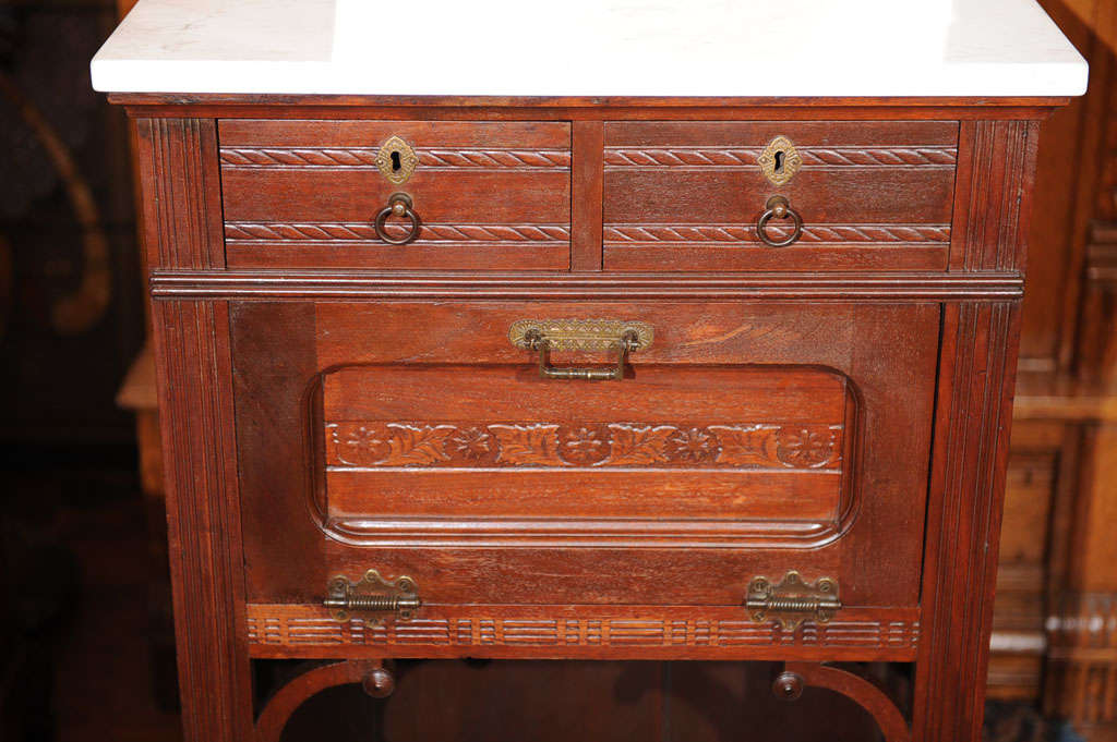 Victorian Barber Shop Stand at 1stDibs | antique barber shop cabinets ...