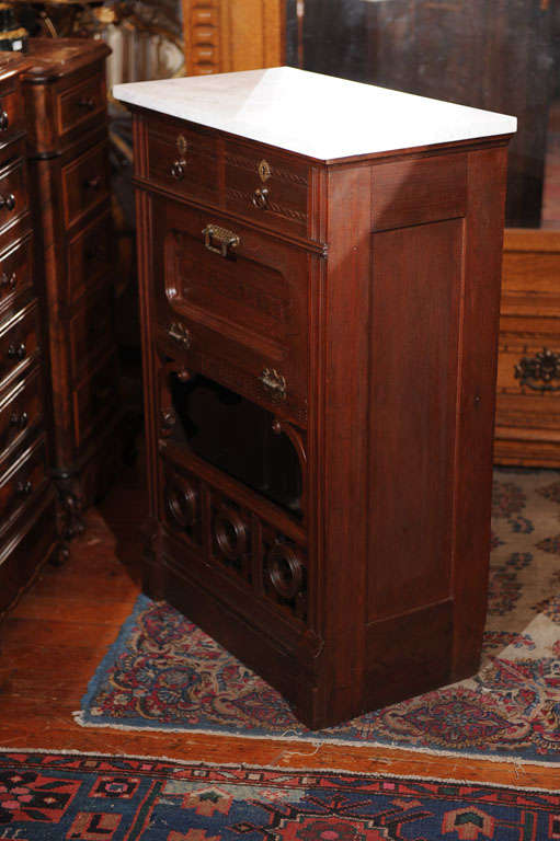 Victorian Barber Shop Stand at 1stDibs | antique barber shop cabinets ...