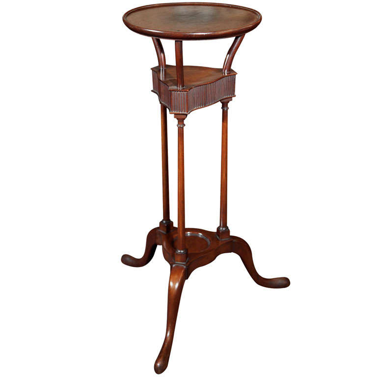 Antique Butler's Silver Valet Stand, English, Walnut, Work Box ...