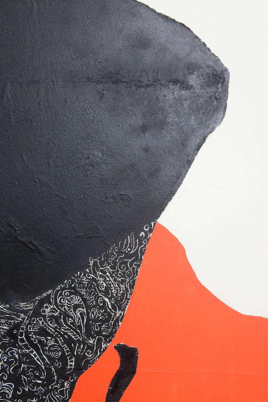 Ben Smith Woodblock Print, "Seated Figure with Mask" at 1stDibs | ben ...