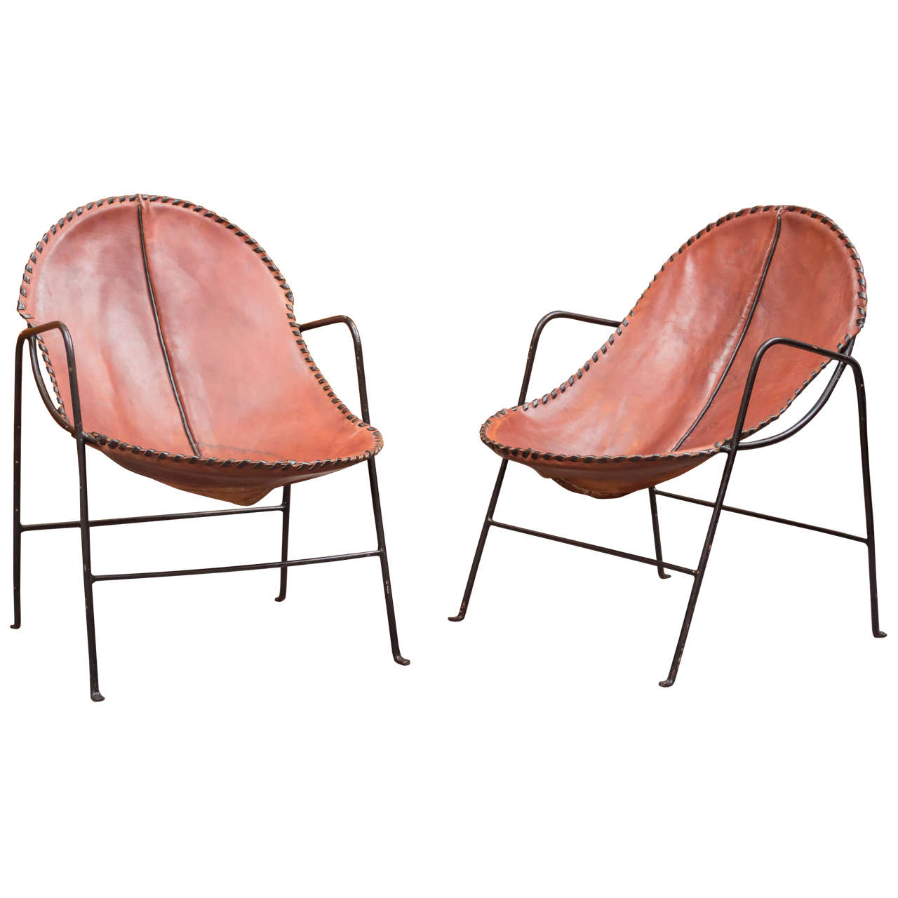 Pair of Mexican Modern Chairs at 1stDibs