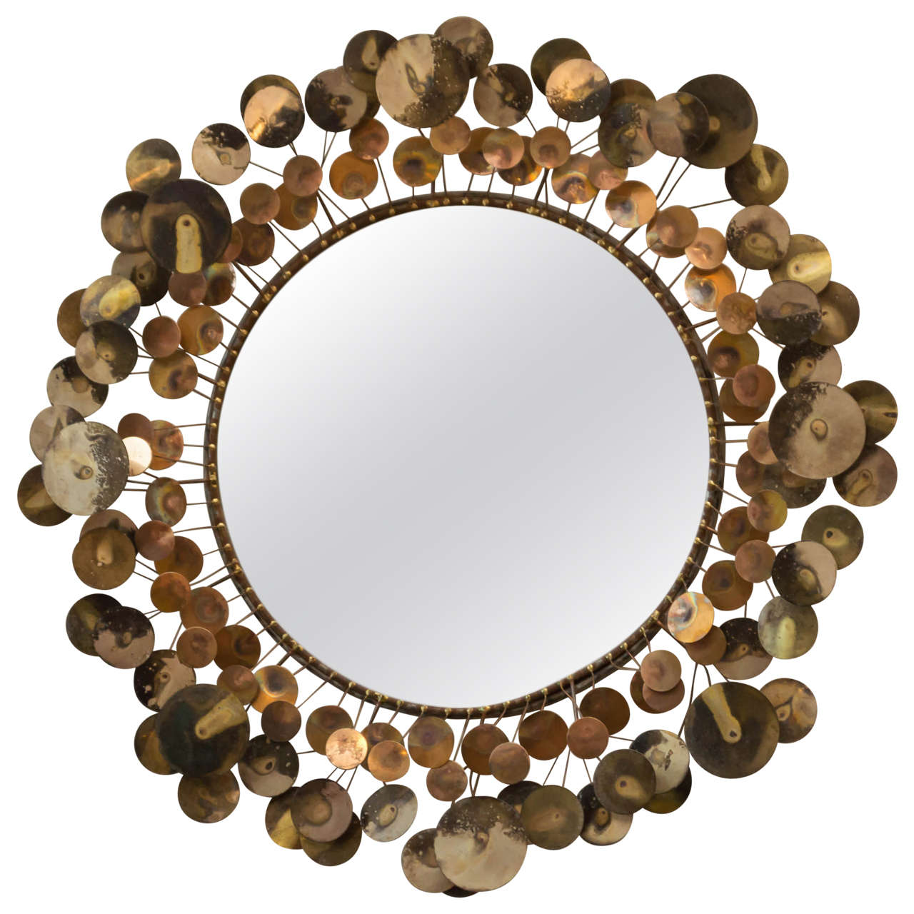 C. Jere Raindrops Wall Mirror Artisan House at 1stDibs