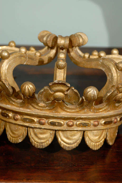 Gilded Italian Crown - SOLD at 1stDibs