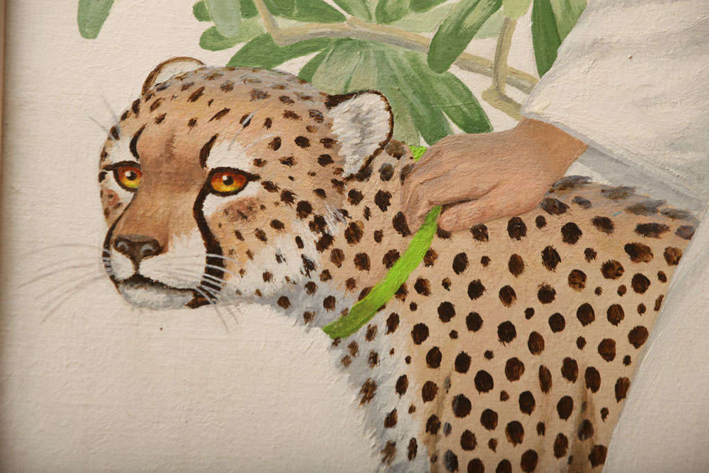 A Signed Oil on Canvas by American Artist Charles Baskerville at 1stDibs