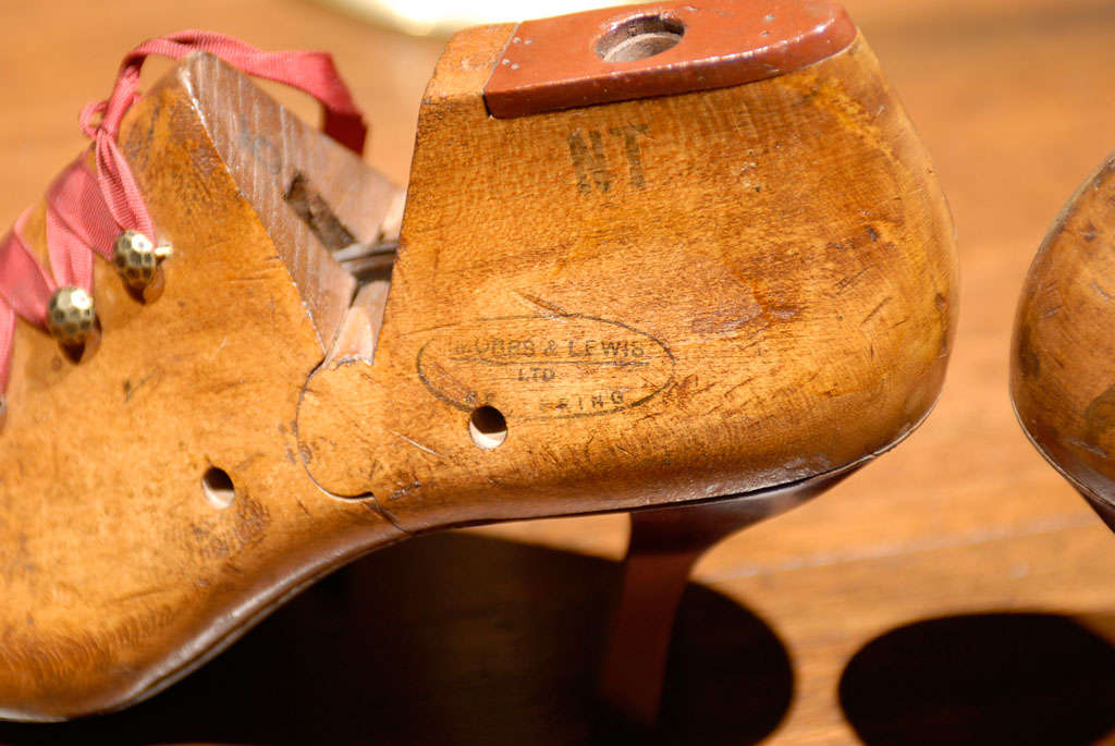 Turn of the Century Pair of English Shoe lasts at 1stDibs