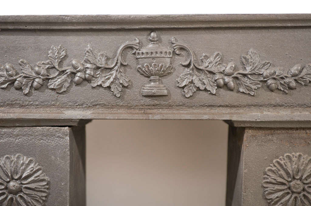 19th century European cast iron wood burning stove For Sale at 1stDibs