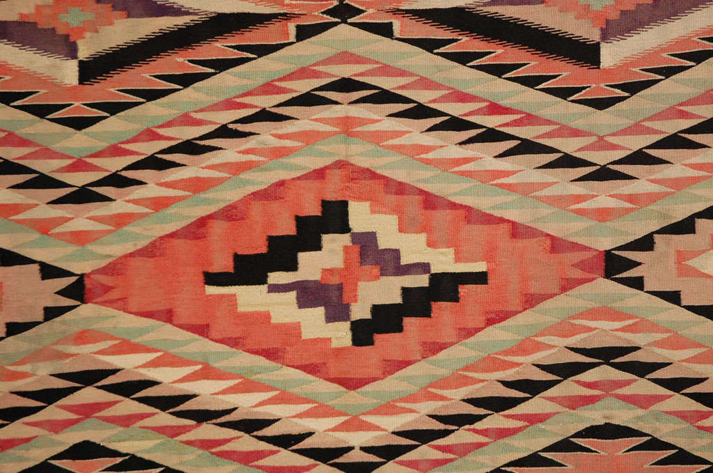 Navajo Eye Dazzler Blanket at 1stDibs | eye-dazzler blanket, eye ...
