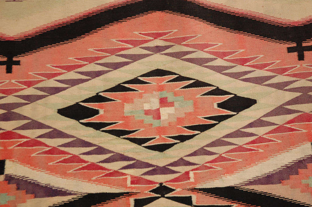 Navajo Eye Dazzler Blanket at 1stDibs | eye-dazzler blanket, eye ...