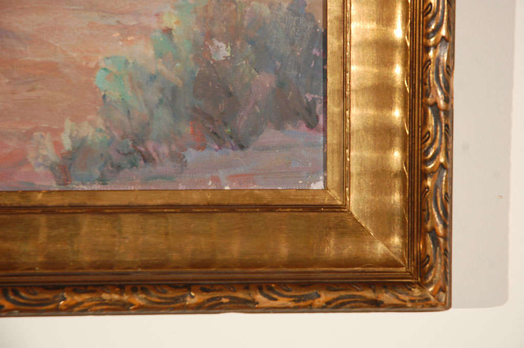 Harvey Coleman, Oil on Canvas, Desert Landscape at 1stDibs