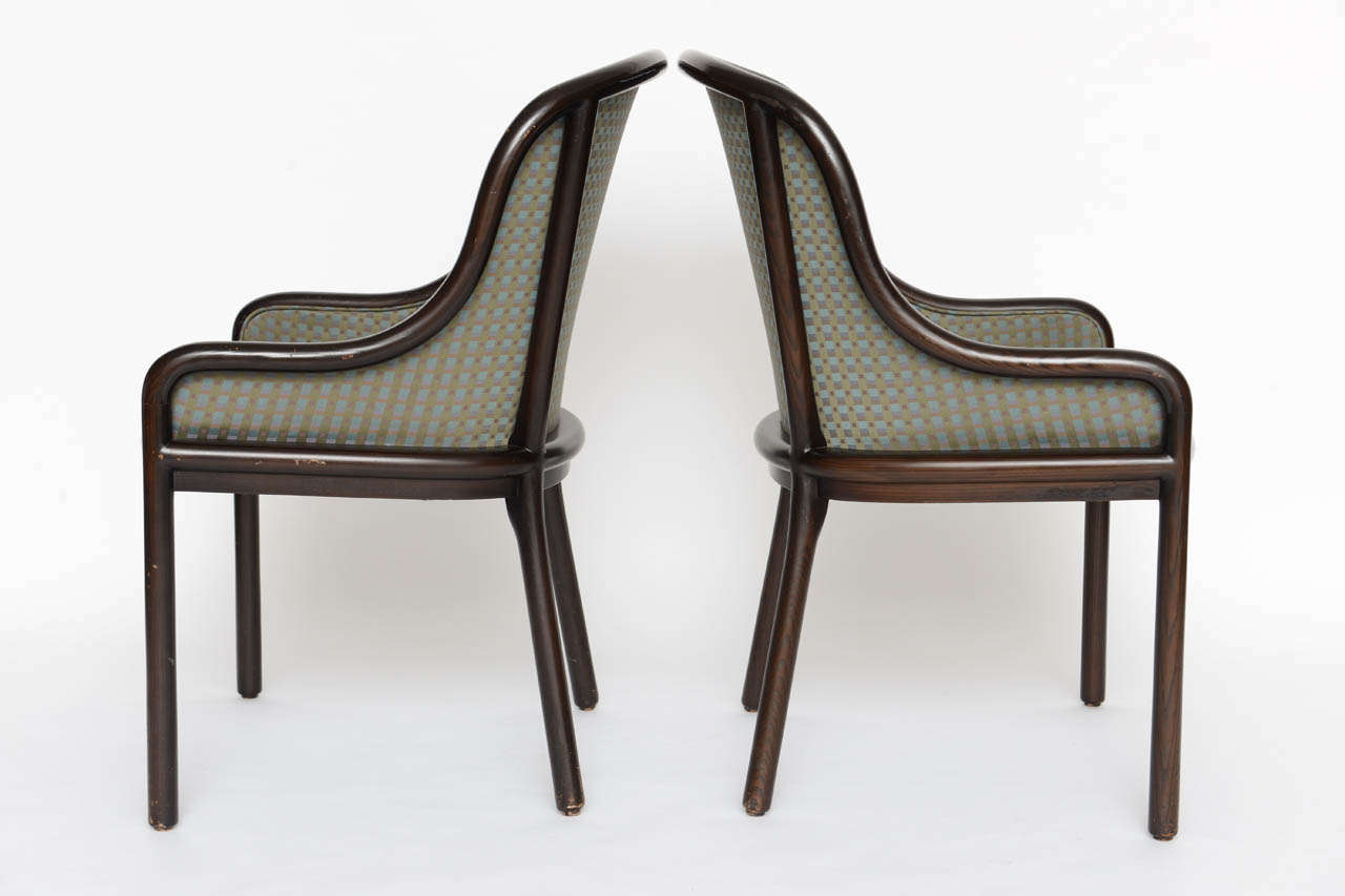 Pair of Ward Bennett Chairs for Brickell 1970s at 1stDibs