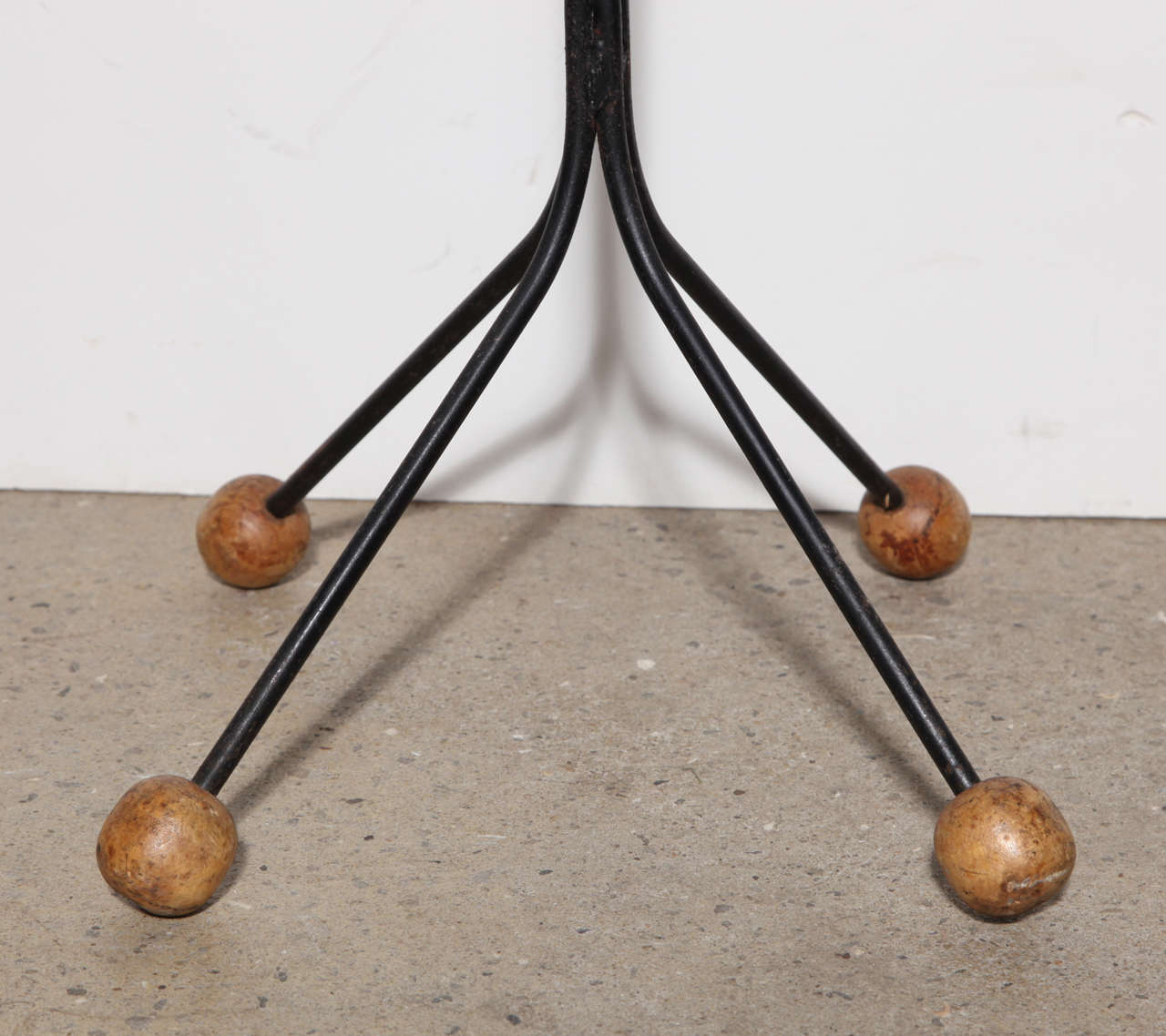 1950's Atomic Wrought Iron Coat Rack at 1stDibs | wrought iron coat ...