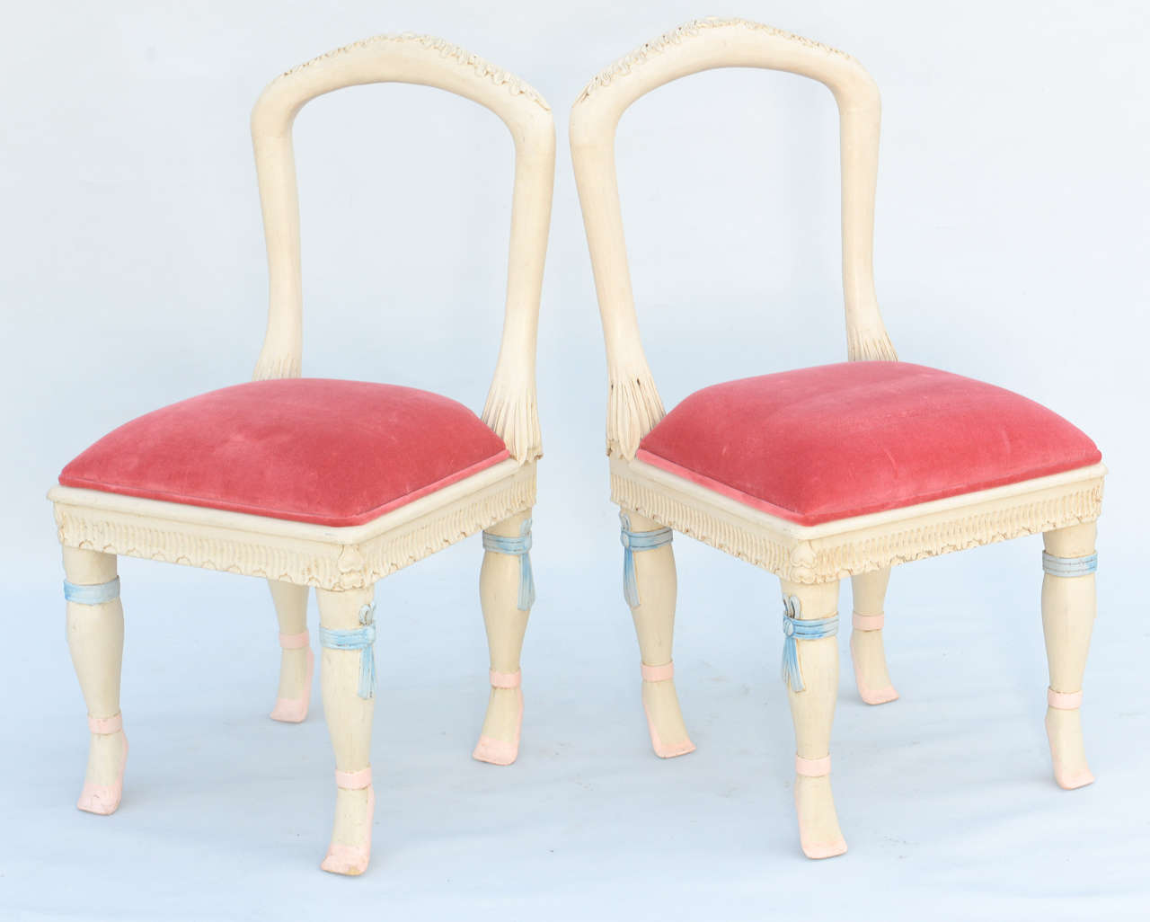Set of Four Ballerina Side Chairs at 1stDibs
