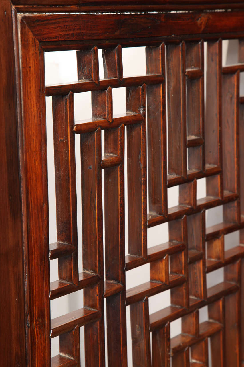 Chinese Lattice Panel at 1stDibs