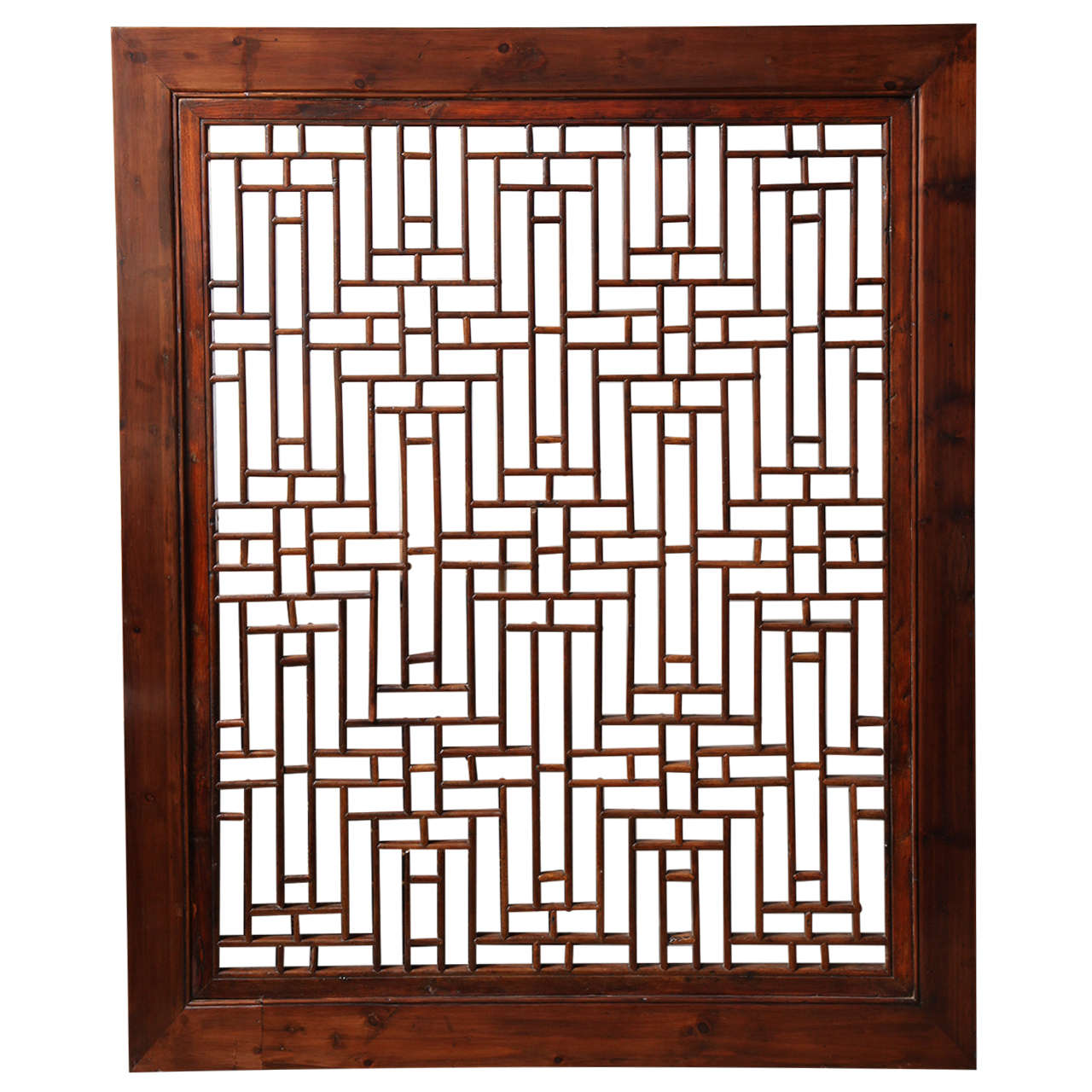 Chinese Lattice Panel at 1stDibs
