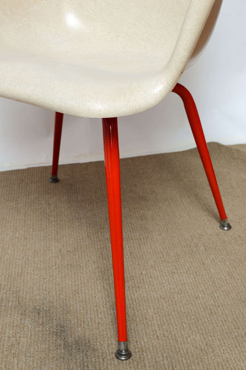 Mid-Century Vintage Eames Era Fiberglass Shell Arm Chairs by ...