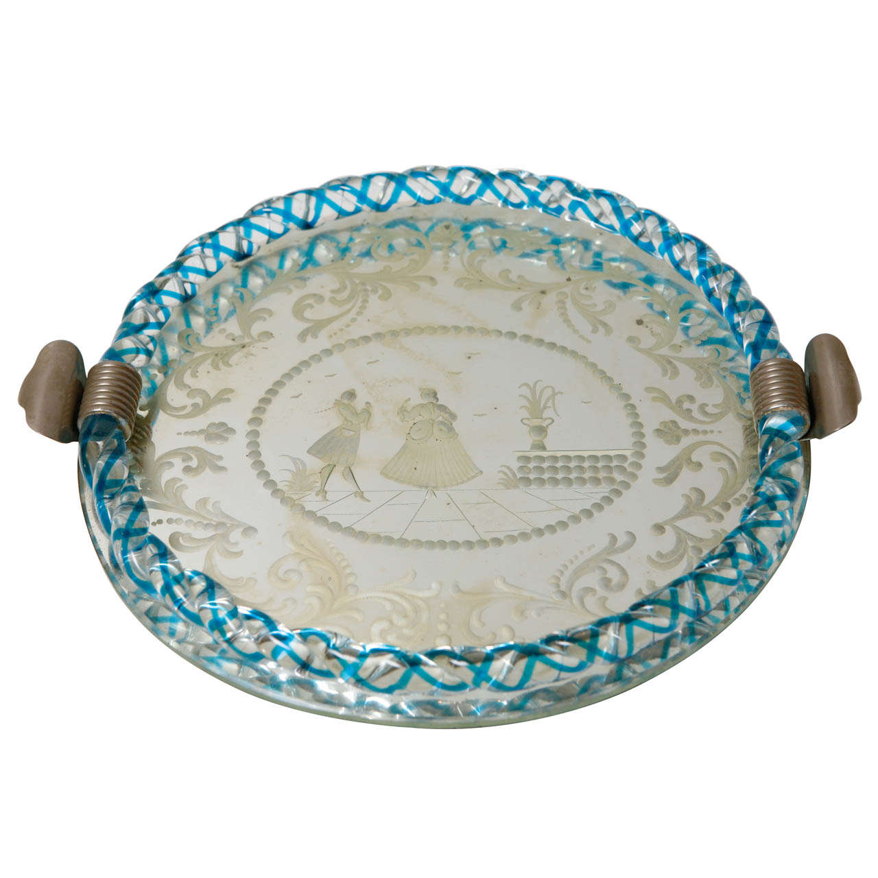 Vintage Wood Butler's Tray at 1stDibs