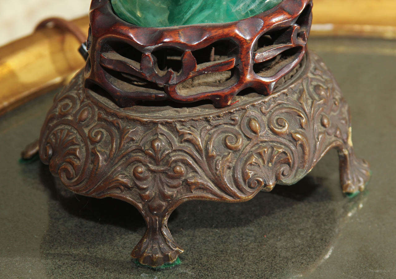 Jadeite Lamp For Sale at 1stDibs