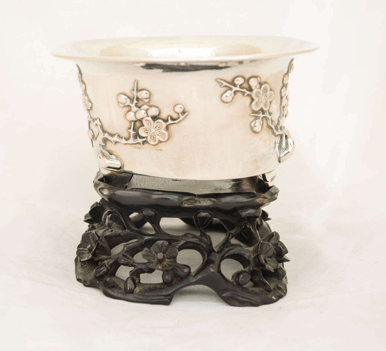 Chinese Export Silver Bowl at 1stDibs