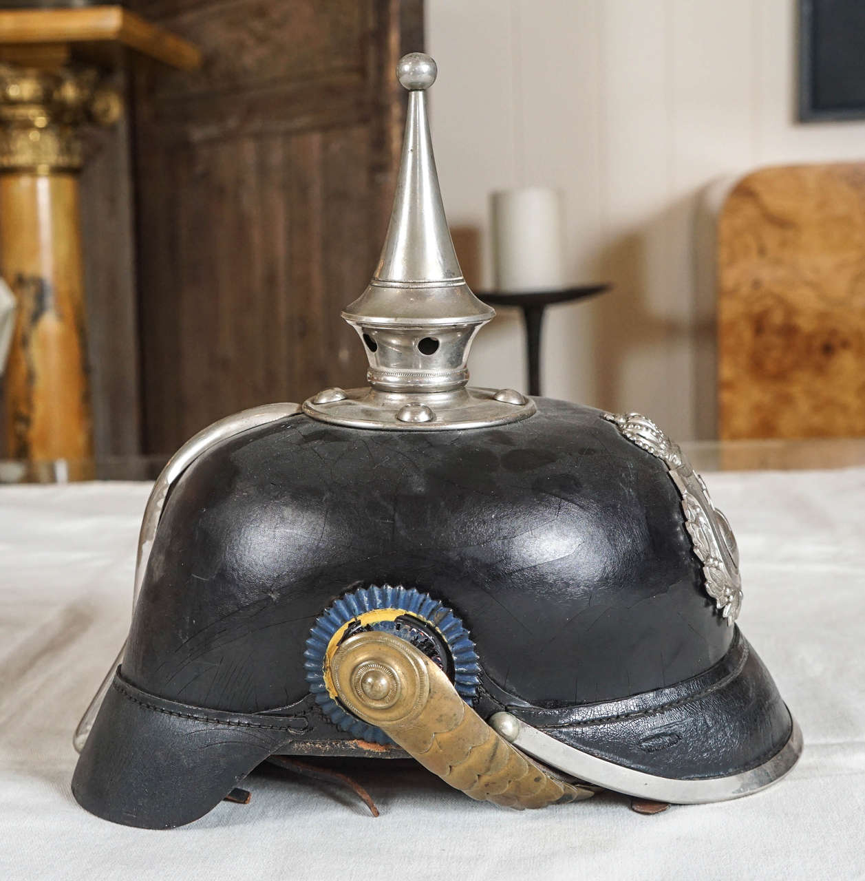 Vintage 19th Century Child's Pickelhaube at 1stDibs