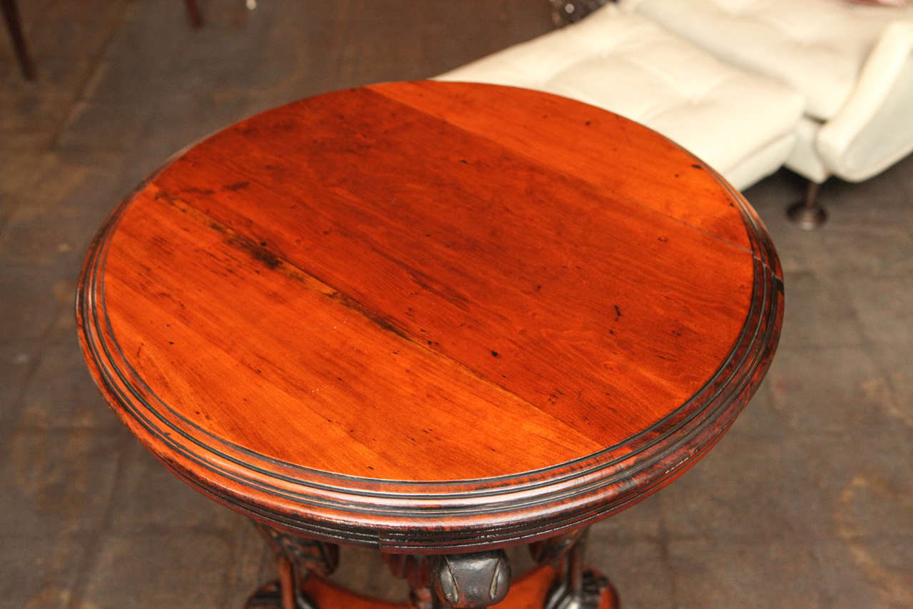 Antique Continental Mixed Wood Center Table For Sale at 1stDibs ...