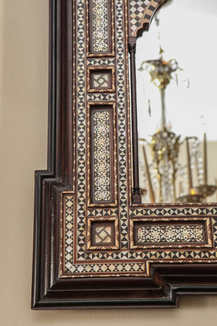 Pair of Levantine Shell and Bone Inlaid Mirrors at 1stDibs | shell ...