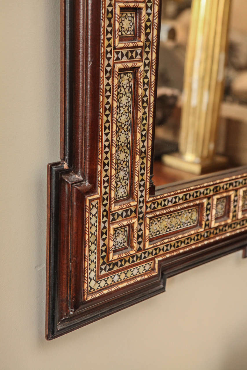 Pair of Levantine Shell and Bone Inlaid Mirrors at 1stDibs | shell ...