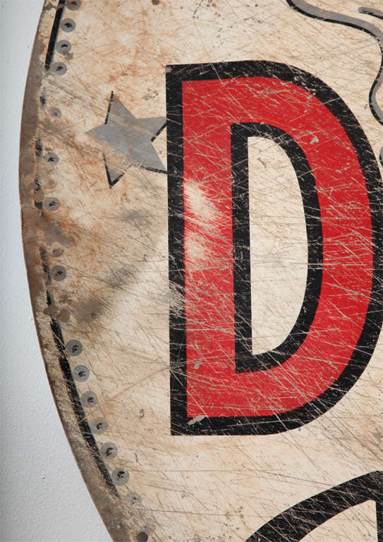 Huge Advertising Sign at 1stDibs