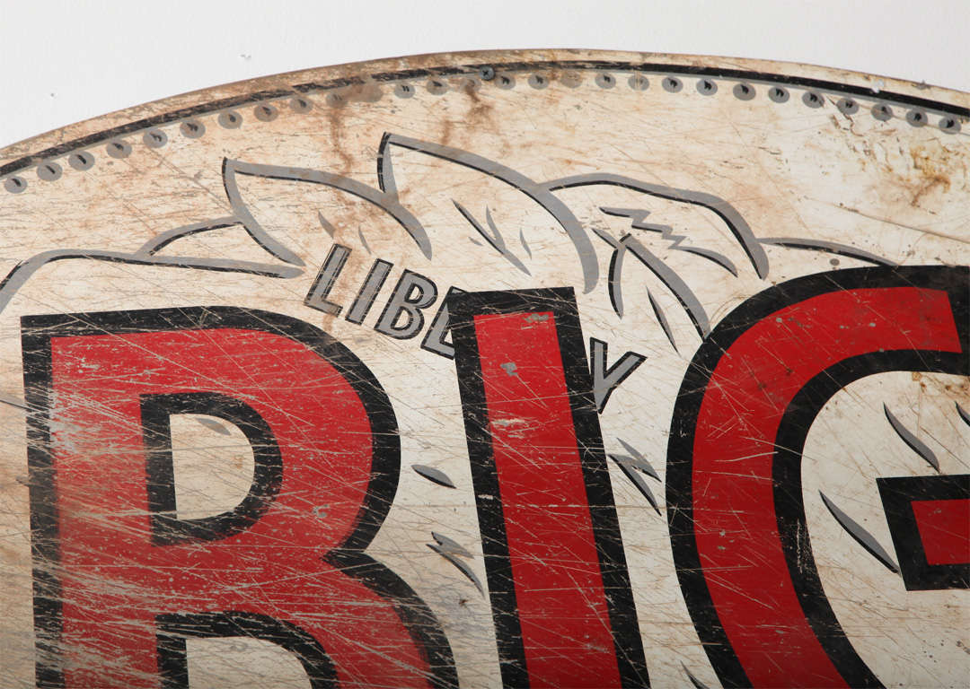 Huge Advertising Sign at 1stDibs