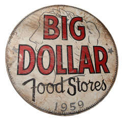 Huge Advertising Sign at 1stDibs