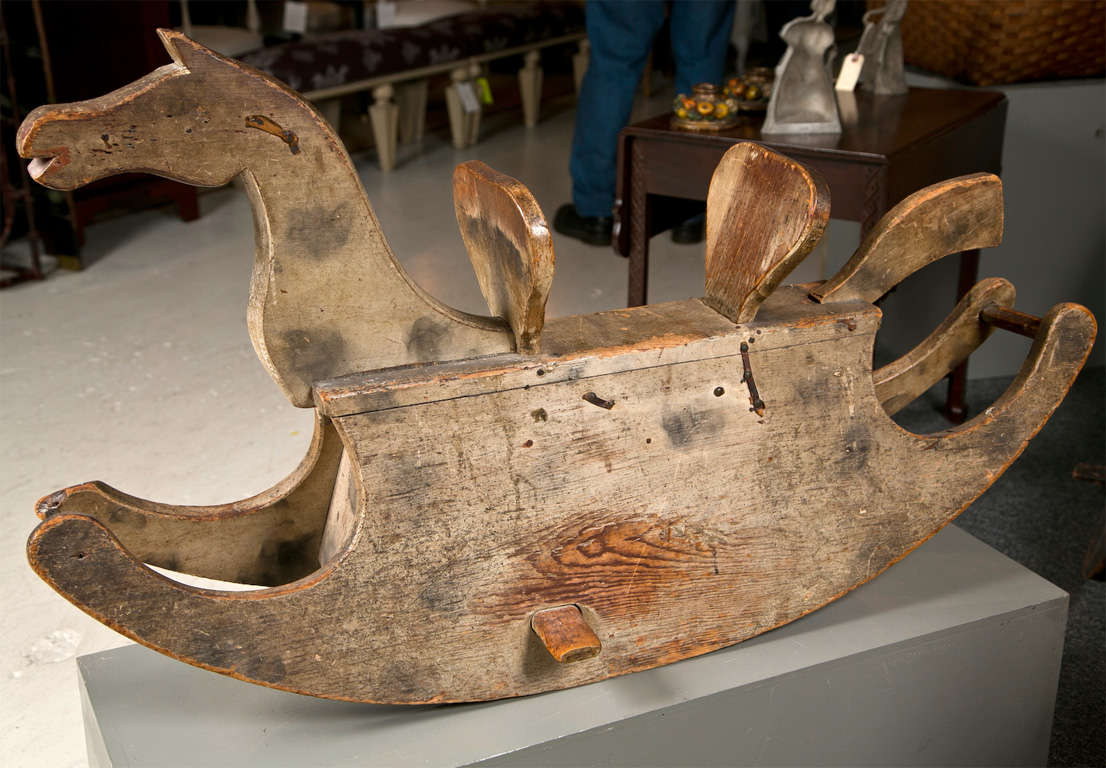 19th C. American Rocking Horses at 1stDibs