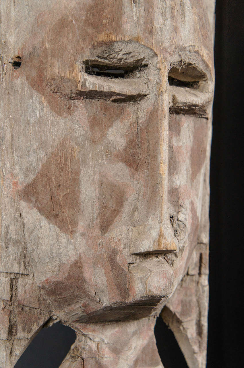 A Fine Vintage African Mask on Custom Made Stand at 1stDibs