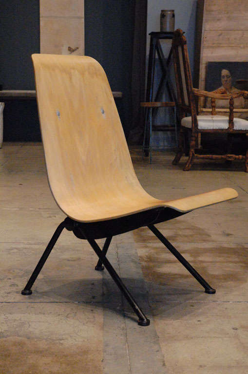 Jean Prouve Antony Chair , France 1954 at 1stDibs