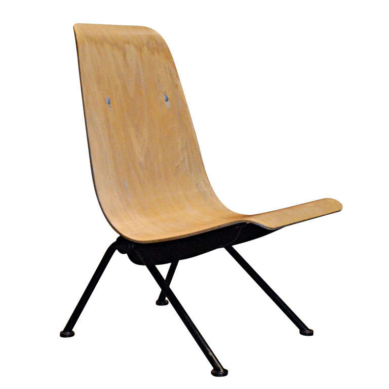 Jean Prouve Antony Chair , France 1954 at 1stDibs