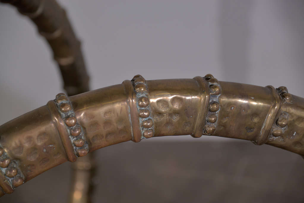 Brass Rams Head Dining Table at 1stDibs