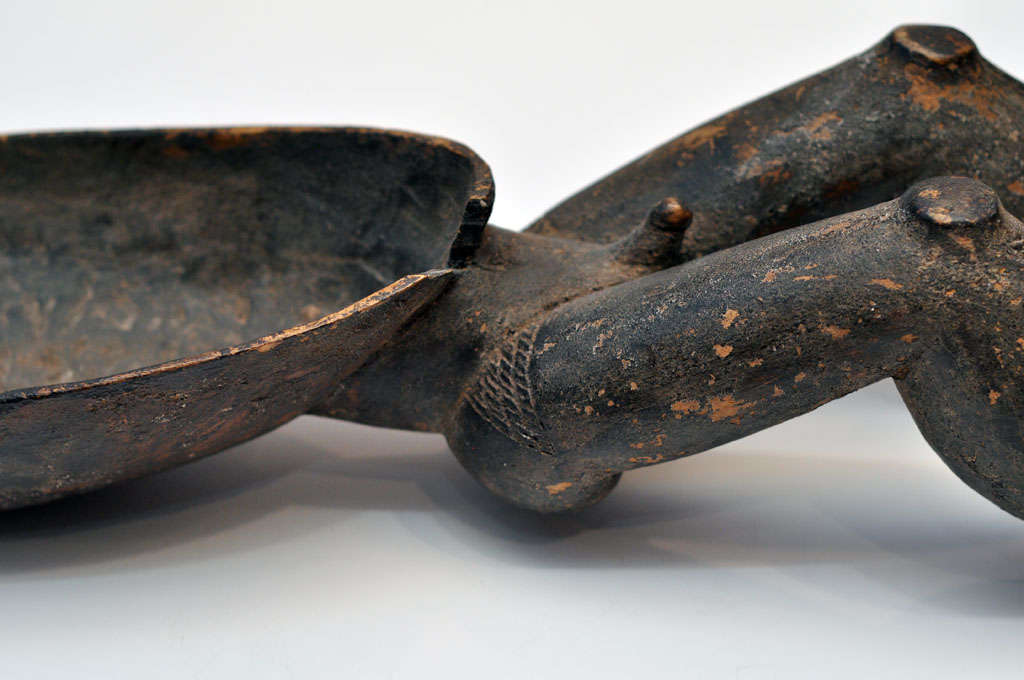 African Art-Anthropomorphic Ceremonial Spoon/bowl For Sale at 1stDibs