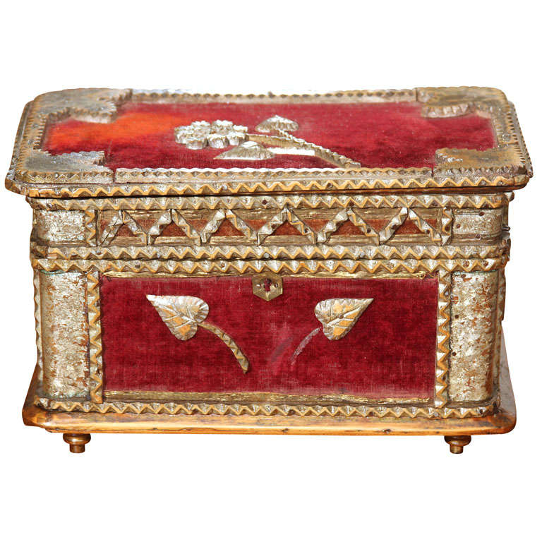 Tramp Art Cabinet, Signed by Michael Lavery For Sale at 1stDibs ...