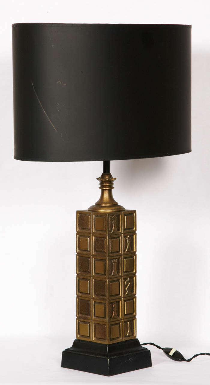 Pair of Chest Lamps For Sale at 1stDibs