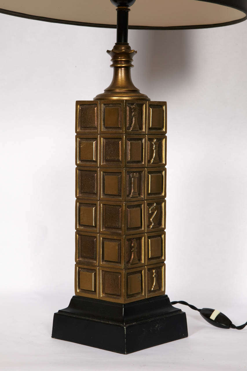 Pair of Chest Lamps For Sale at 1stDibs